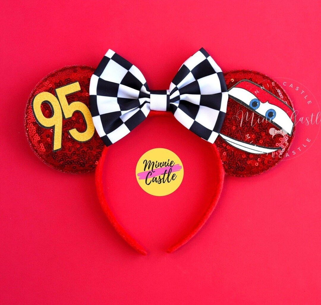 Mcqueen Ears, Cars Mickey Ears, Cars Mouse Ears, Mouse Ears, Minnie ...
