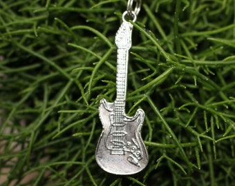 Stratocaster Guitar Keychain Fender Stratocaster Electric | Etsy