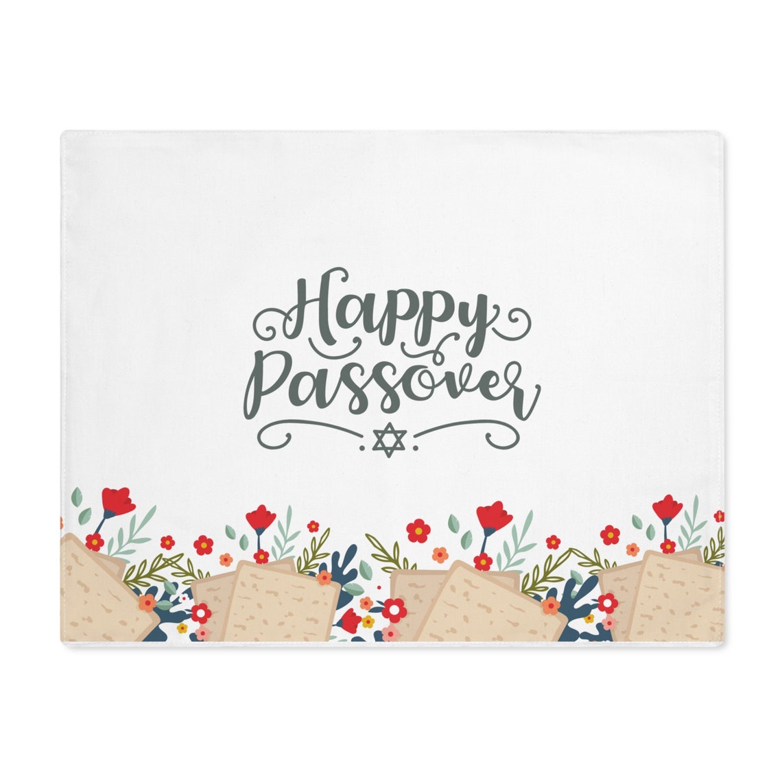 Passover Pesach Placemat for Your Seder Table, Jewish Home Decor ...