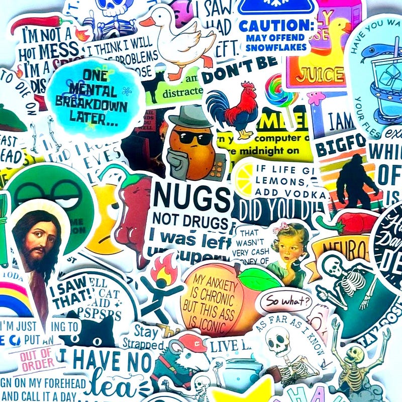 Sassy Stickers - Etsy