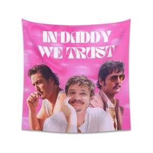Pedro Pascal Wall Tapestry MORE SIZES - Etsy
