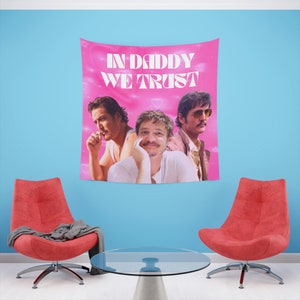 Pedro Pascal Wall Tapestry MORE SIZES - Etsy