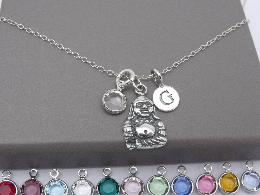 Sterling Silver Buddha Necklace | Buddha Pendant | Buddha Jewellery ...