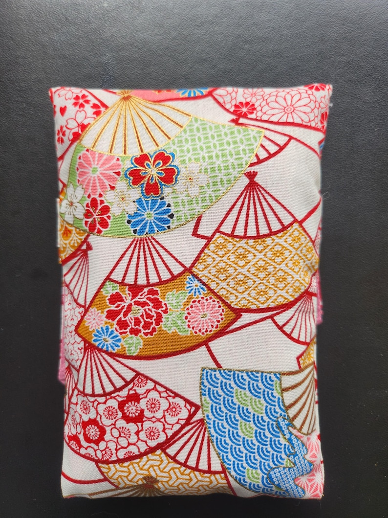 Geisha Fans Tarot Bag: Purple Foldover Oracle Card Pouch - Etsy Australia