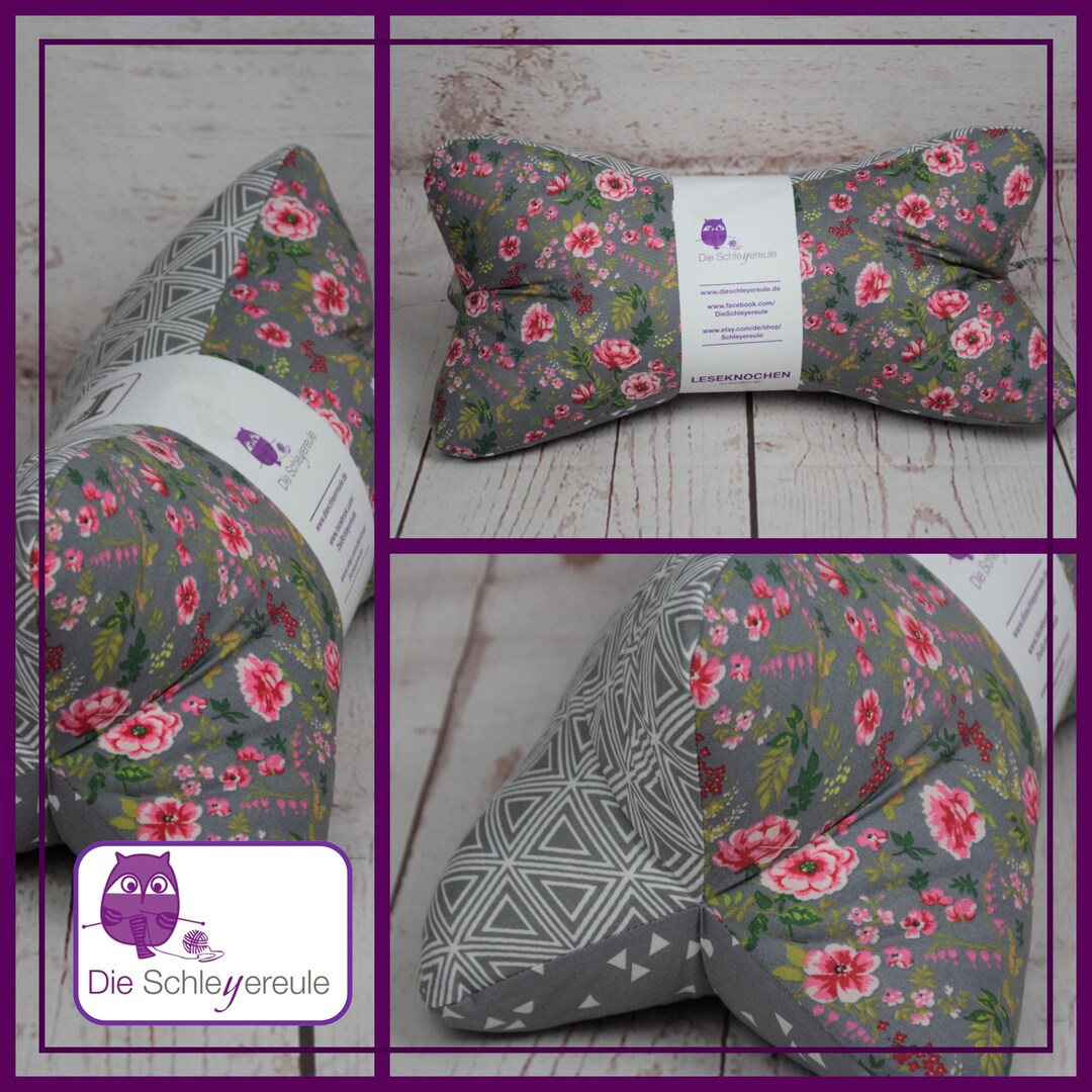 Reading Bone Neck Pillow röschen Neck Roll Wedge - Etsy