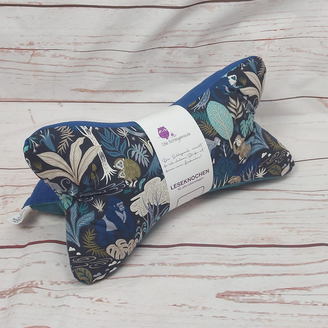Reading Bone Jungle Blue Neck Roll Neck Pillow Wedge Pillow Tablet ...
