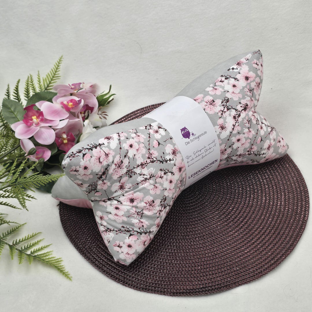 Reading Bone Sakura | Neck Pillow Neck Roll Wedge Pillow Tablet Holder ...