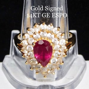 14kt Ge Espo Ring - Etsy