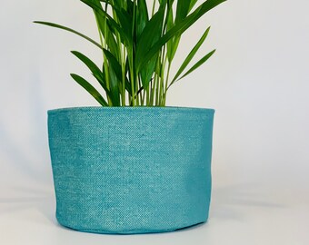 Turquoise Plant Pot | Etsy