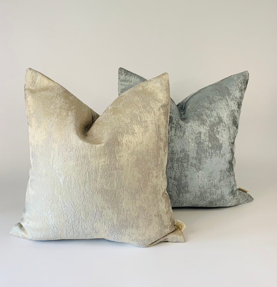 Eco Friendly Upcycled Textured Abstract Design Cushion Cover ...