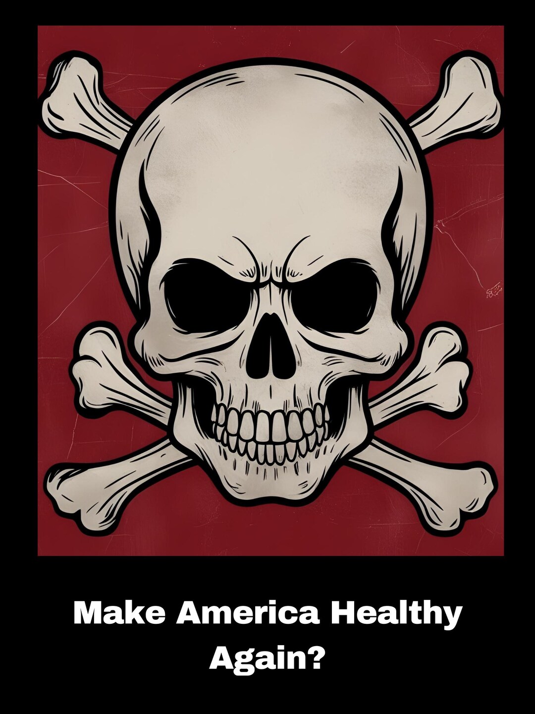 Downloadable Digital Printable Poster "make America Healthy Again ...