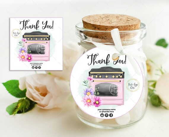 DIY Catering Thank You Tag Farm Cooking Tag Restaurant - Etsy