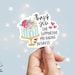 Bakery Thank You Sticker, Cake Baking Stickers, Pastry Shop Stickers ...