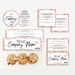 Food Label Set Bag Topper Pastry Packaging Tag Bag Topper - Etsy