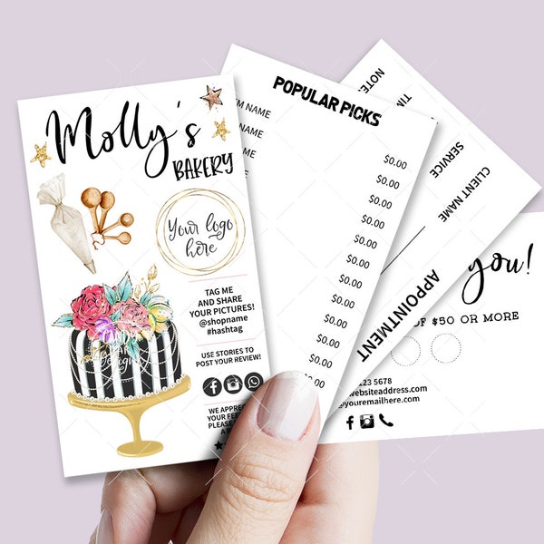 Bakery Business Card - Etsy