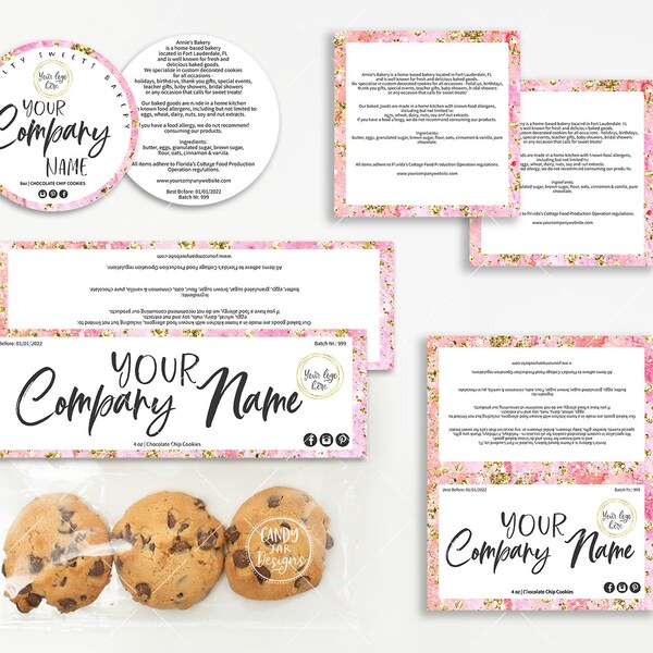 Diy Food Labels - Etsy