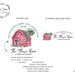 Farm Barn Logo Family Farm Logo Flower Barn Logo Red Barn - Etsy