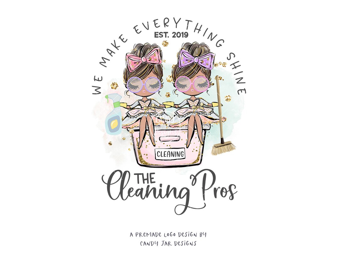 Cleaning Logo, Cleaning Service, Friends Business Logo. Cleaning ...