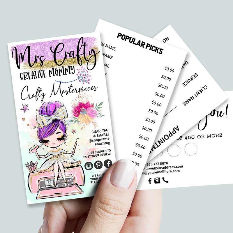 Craft Business Cards - Etsy