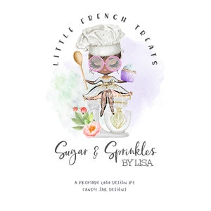 Cupcake Baking Logo, Bakery Girl Logo, Cake Catering, Baking Logo ...