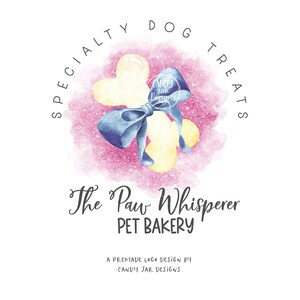 Pet Bakery Logo, Dog Cookie Logo, Dog Salon Logo, Pet Shop Logo ...