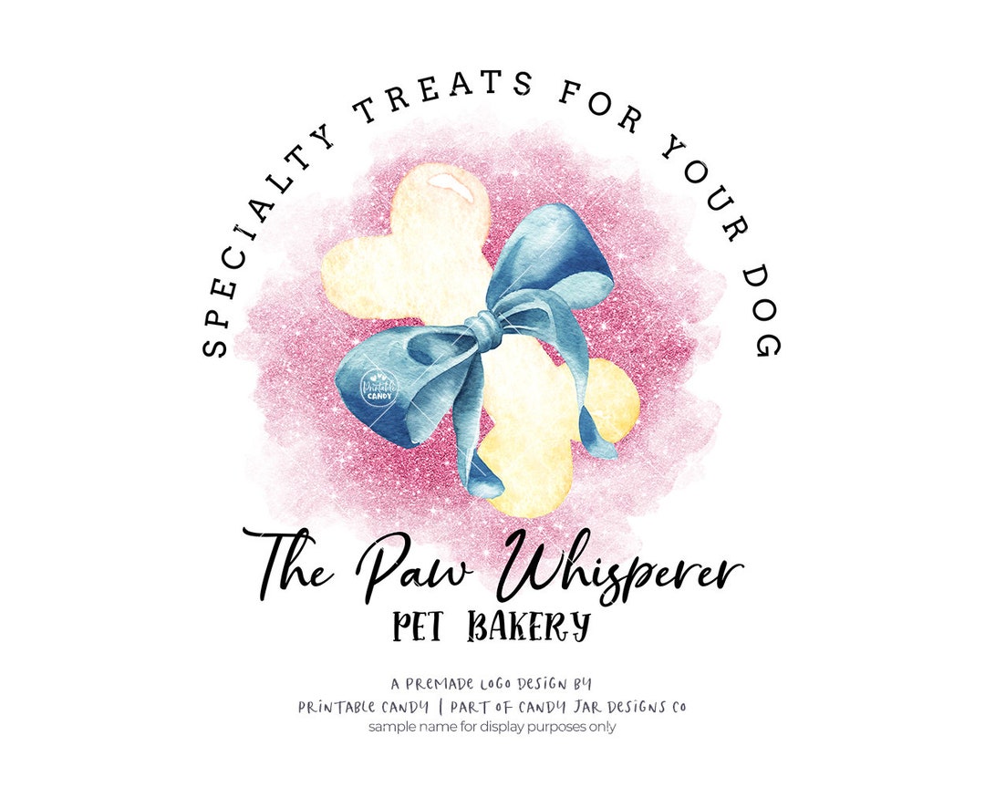 Pet Bakery Logo Dog Cookie Logo Dog Salon Logo Pet Shop - Etsy