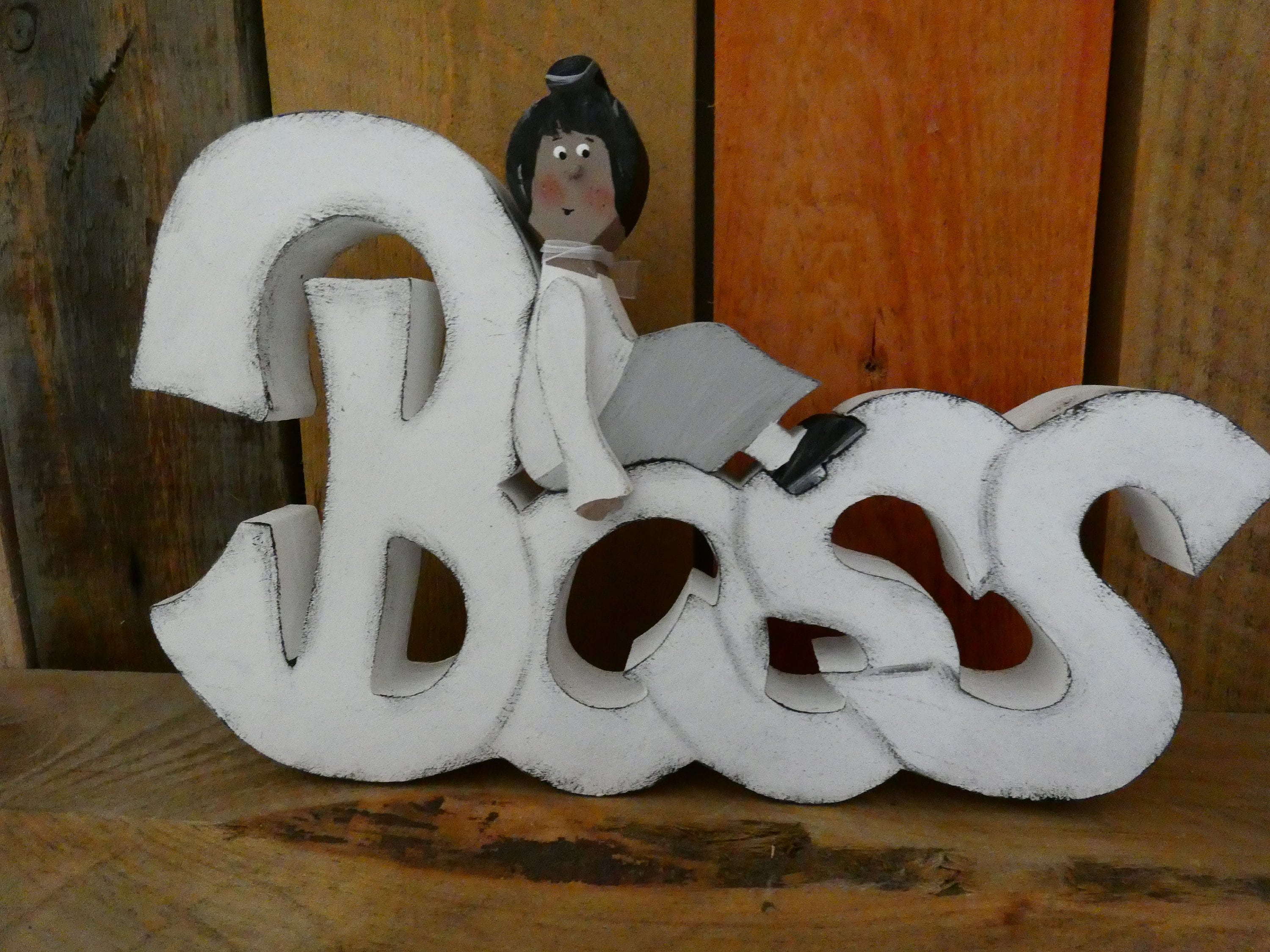 Boss Schriftzug aus Holz | Etsy