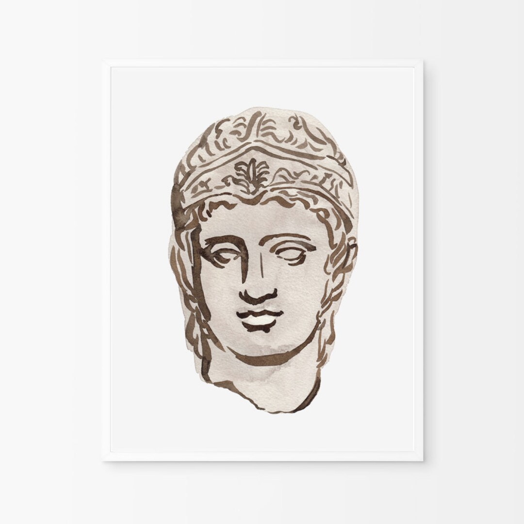 Ares,marble, Greek and Roman Sculpture Painting, Watercolor Painting ...