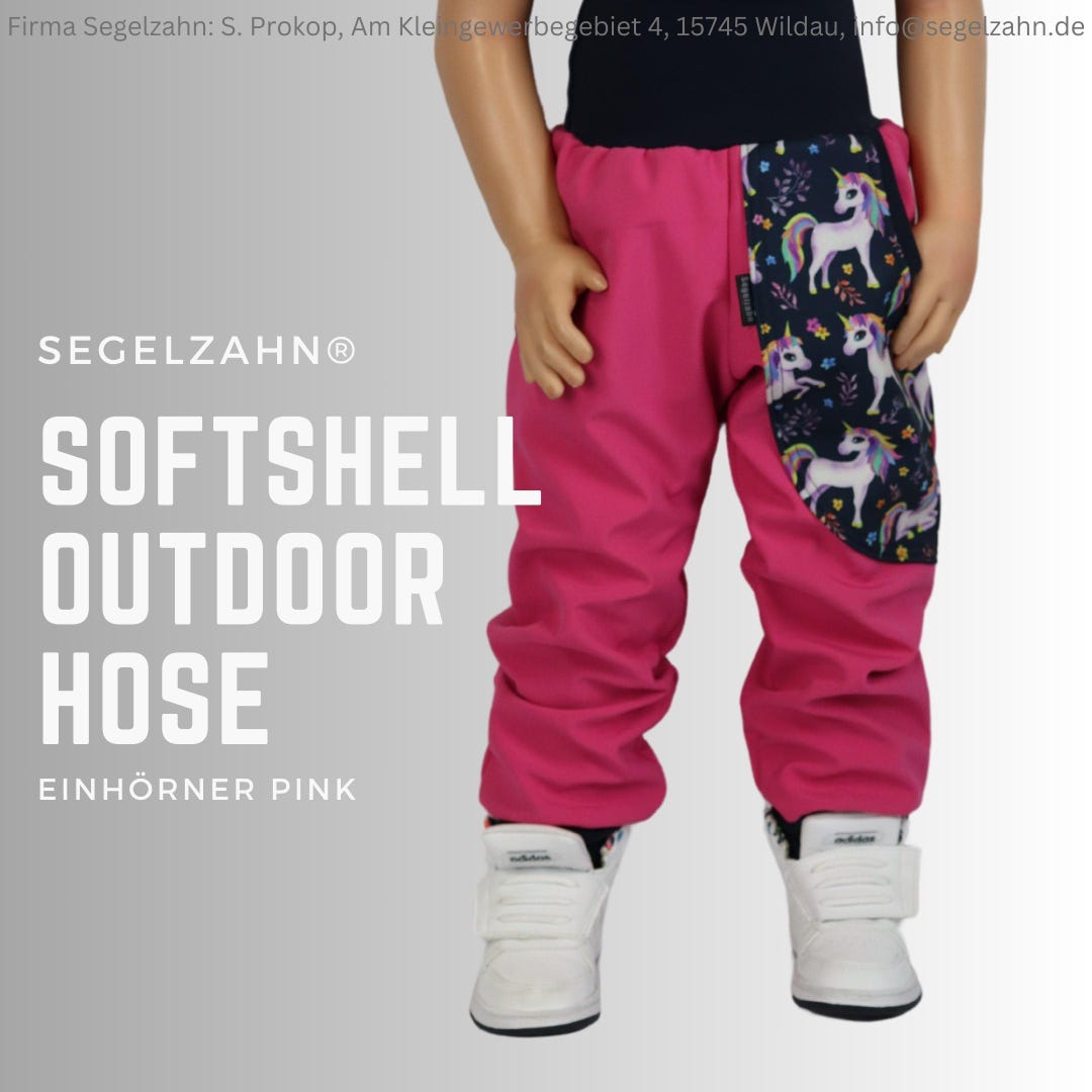 Softshell Pants Girls Pink Unicorns, Lined Rain Pants, Digging Pants ...