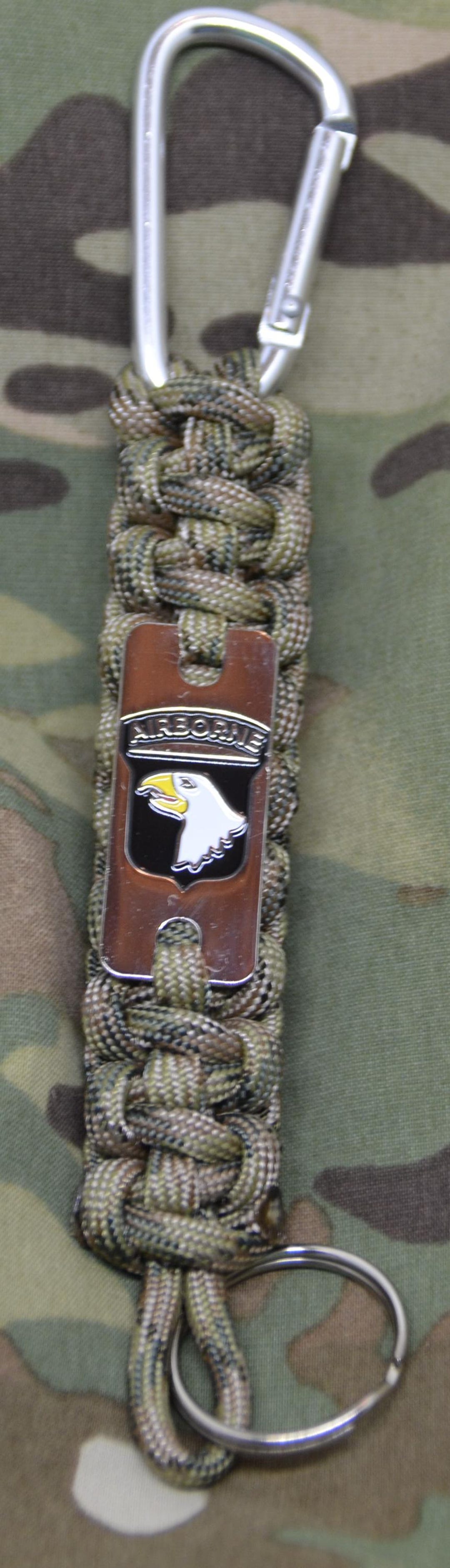 101st Airborne MULTICAM Keychain - Etsy