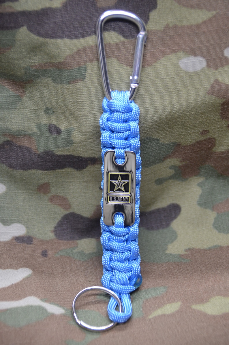 U.S. Army Keychain Infantry Blue - Etsy