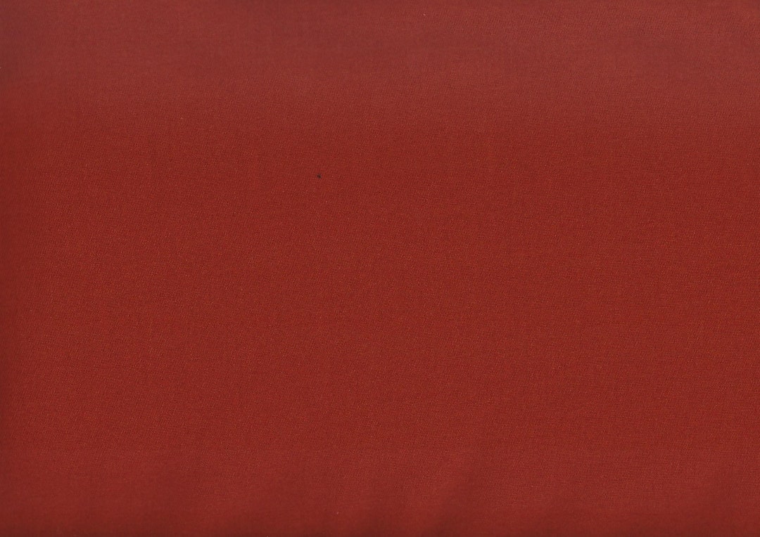 713 Eur/qm Baumwollstoff Uni Rostbraun - Etsy