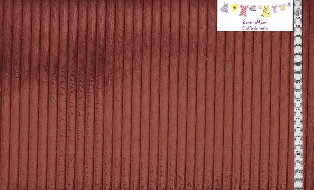 8,57 EUR/qm Meterware Dekostoff Cord Breitcord Cordsamt Wanja ...