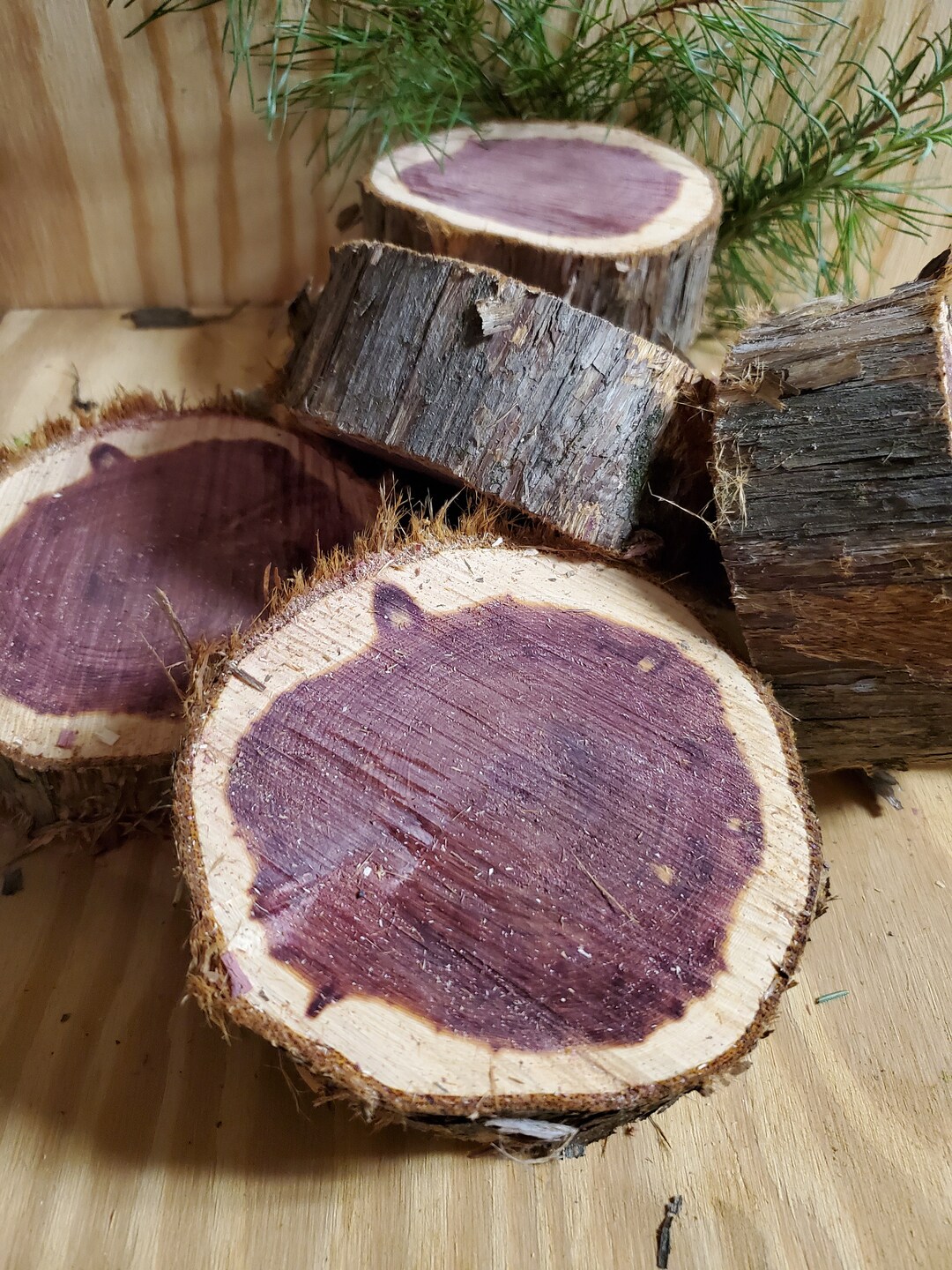 Rustic Cedar Altar Cedar Rounds - Etsy