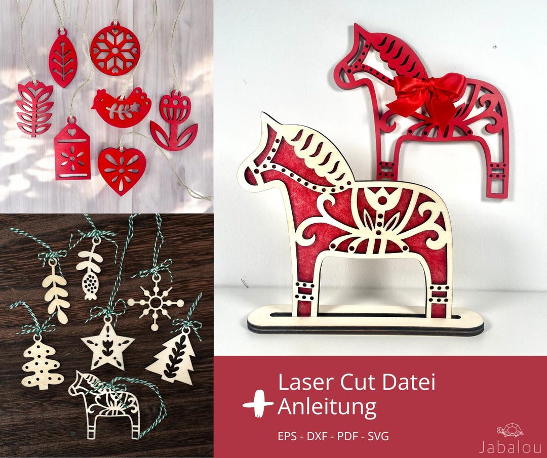 Laser Cut File Dala Laser File - Etsy
