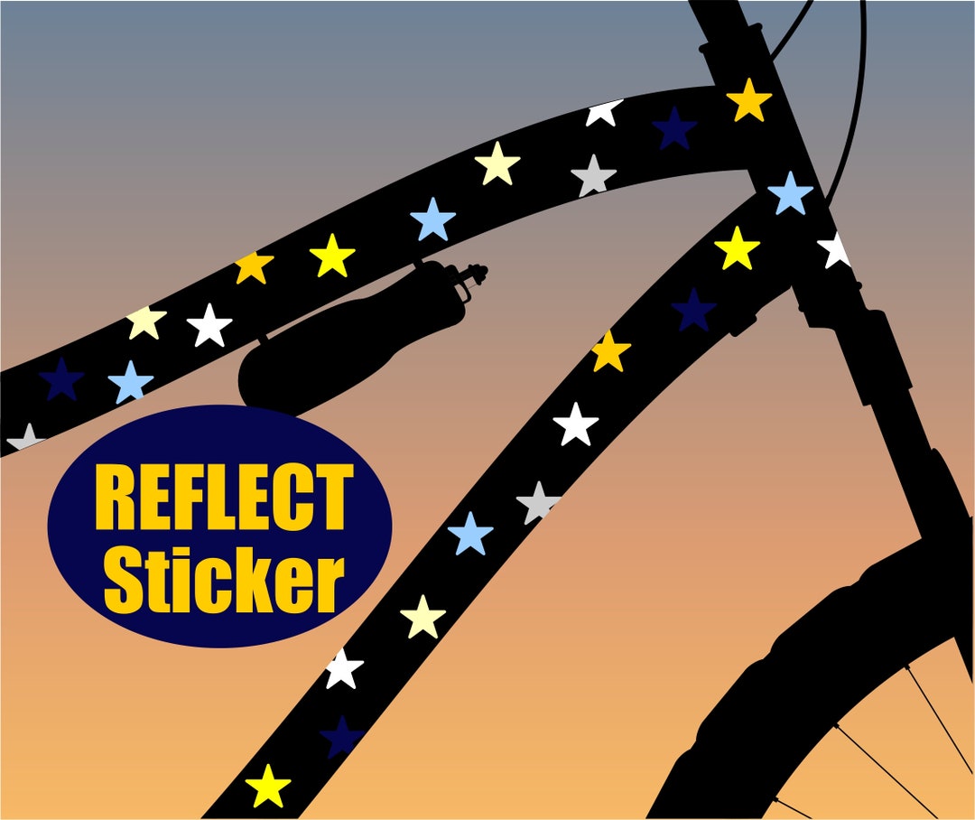 Stars REFLECTIVE Stickers Waterproof, Star Stickers Reflective, Star ...