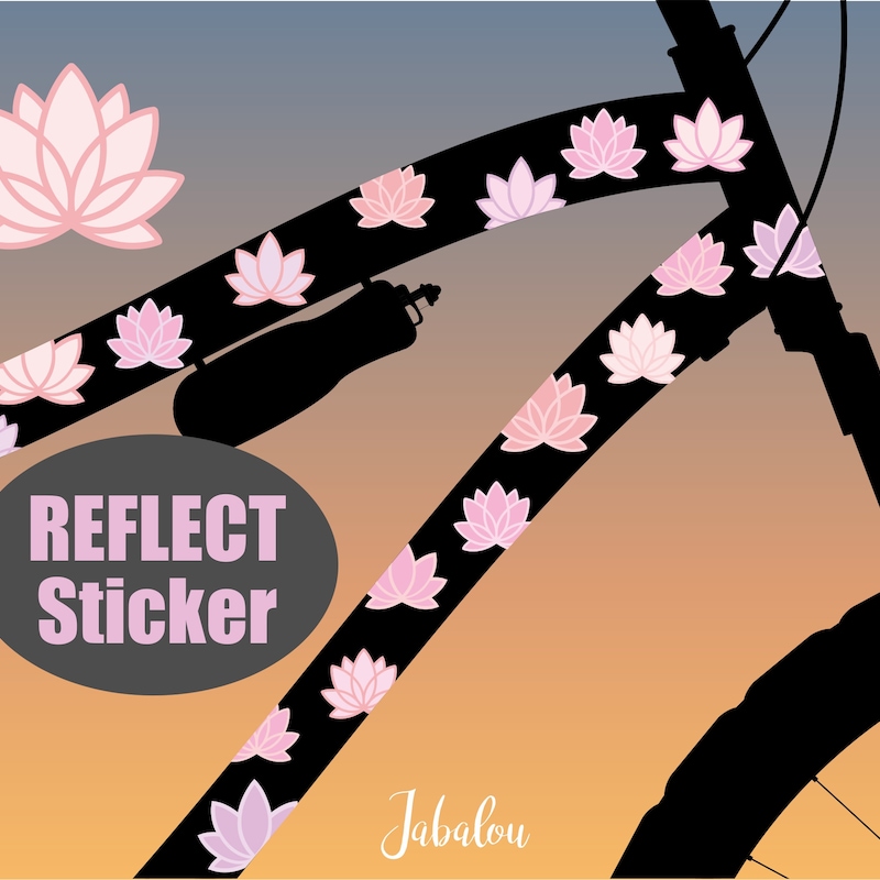 Rose Bicycle Decal - Etsy