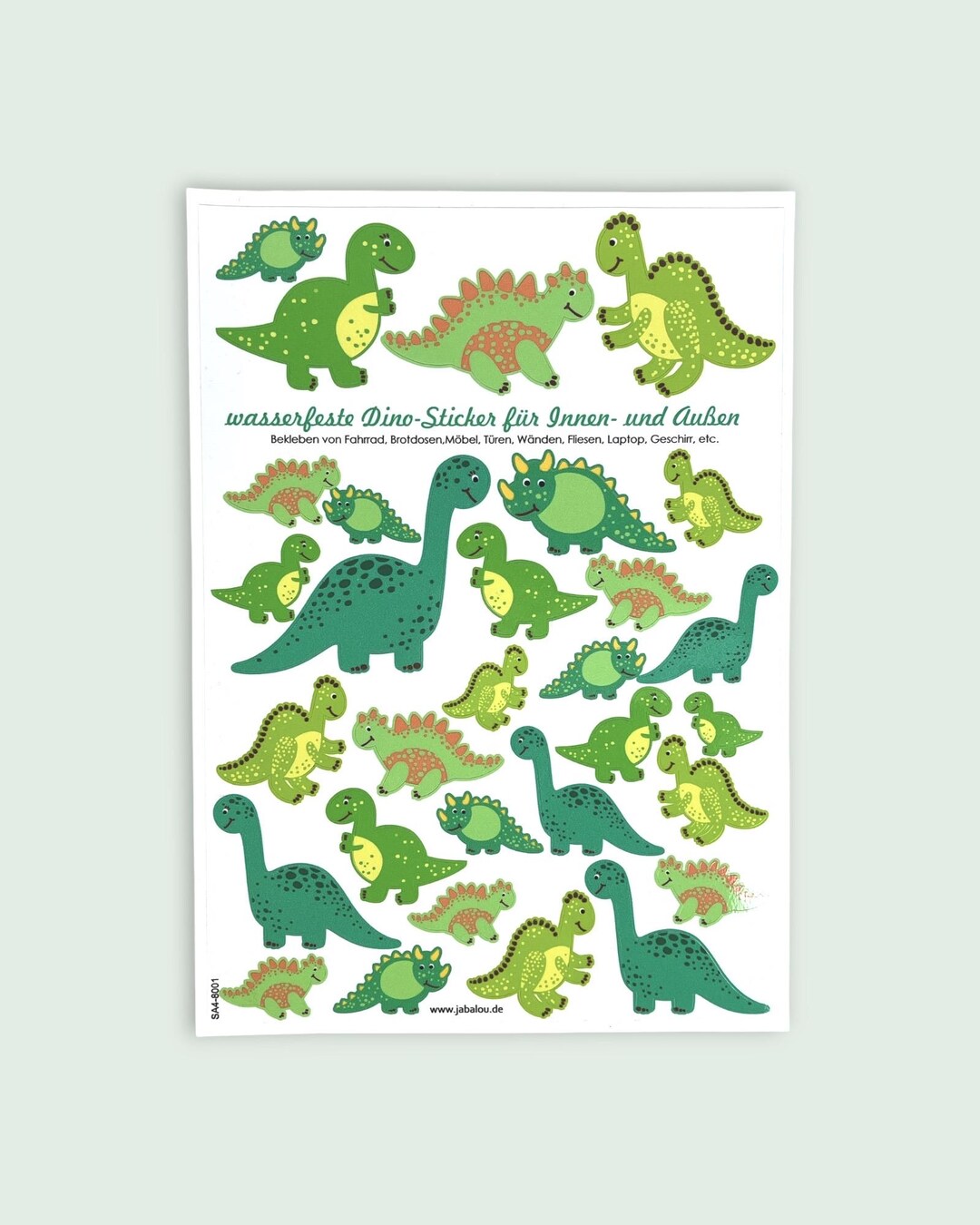 Dishwasher-safe Dinosaur Stickers - Etsy