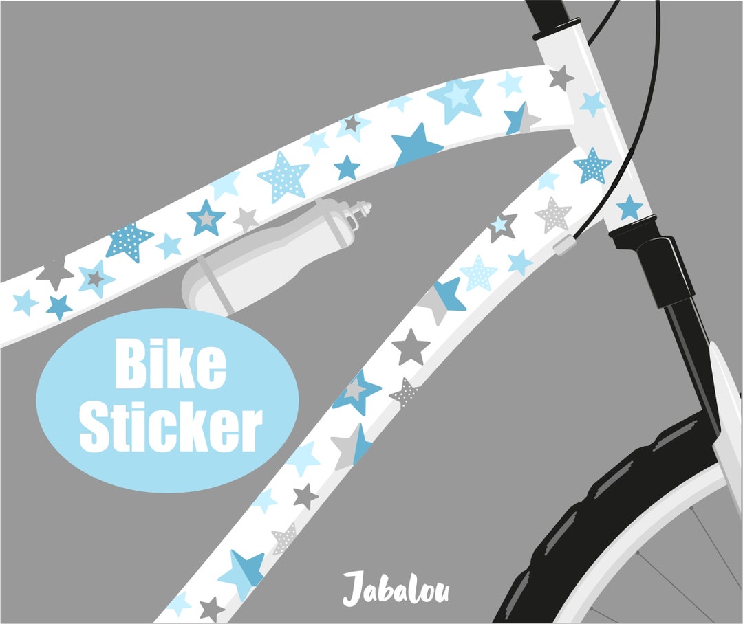 Star Bicycle Stickers, Stickers for Bicycles, Bicycle Stickers, Bicycle ...