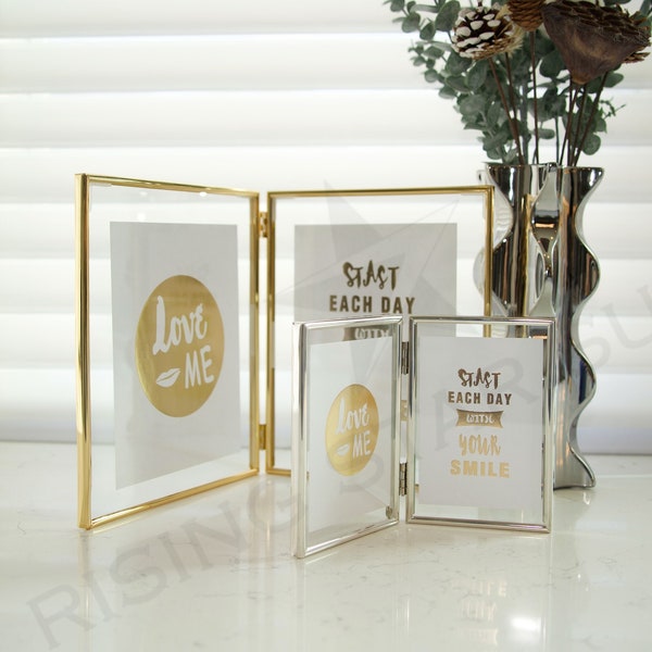 Double Glass Frame - Etsy