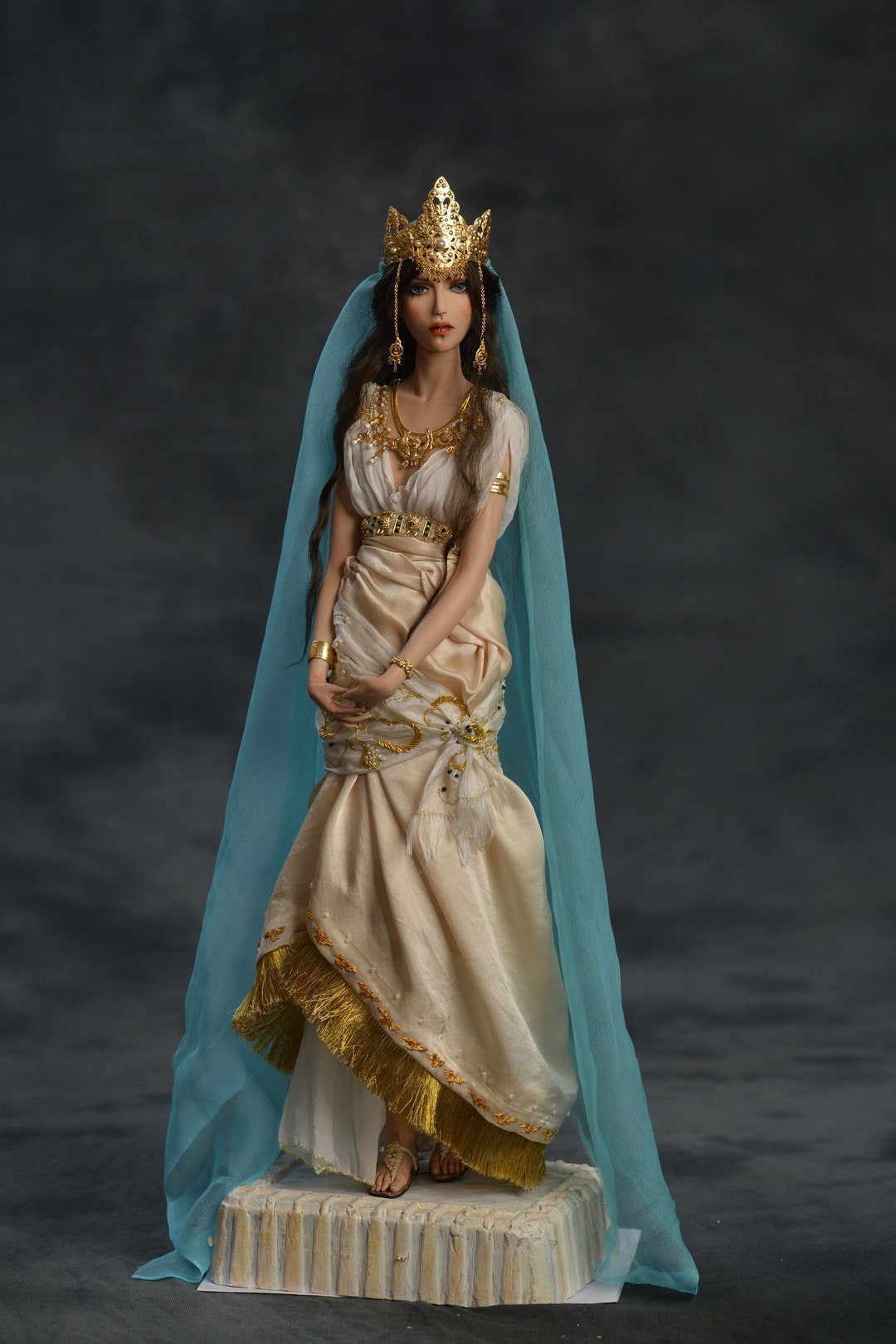 Princess Ester. Stand Before the King. Art Doll, OOAK, Interior Doll - Etsy