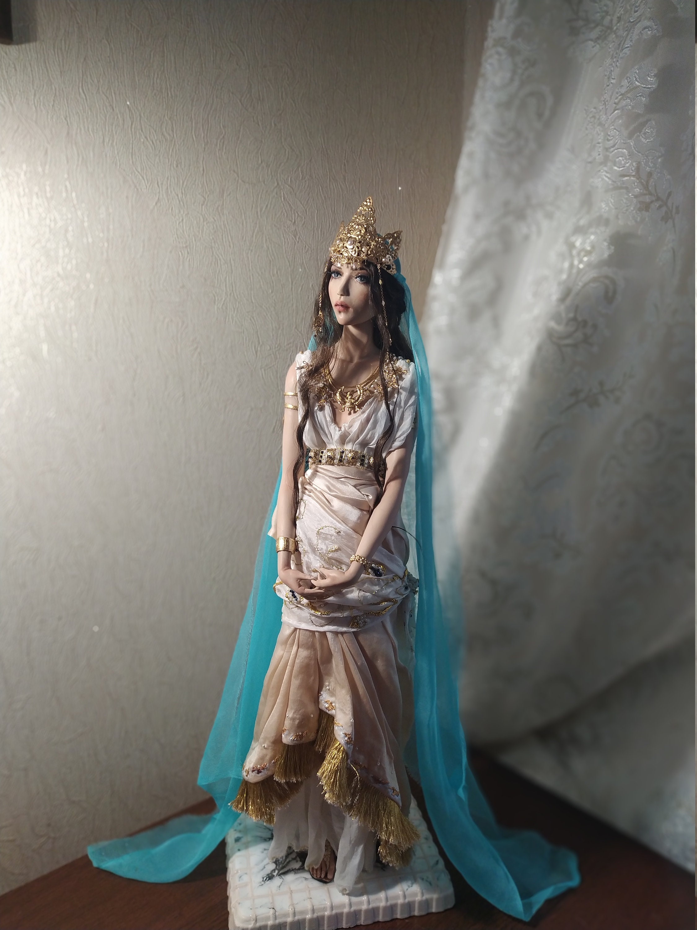 Princess Ester. Stand Before the King. Art Doll, OOAK, Interior Doll - Etsy