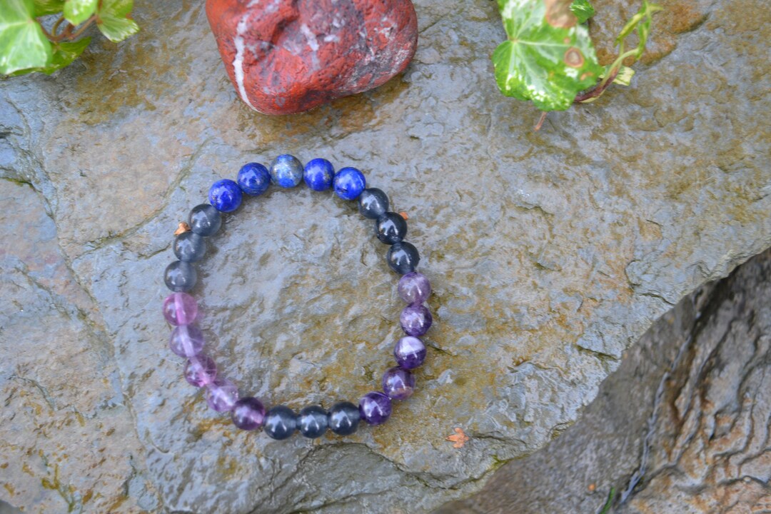 Third Eye Chakra Bracelet made to Order - Etsy