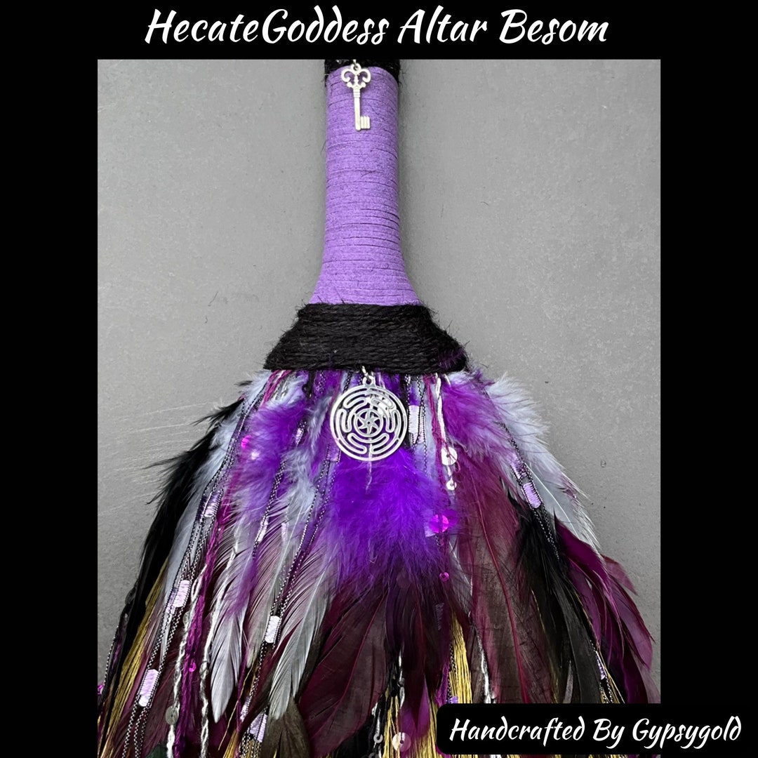Hecate Goddess Altar Besom - Etsy