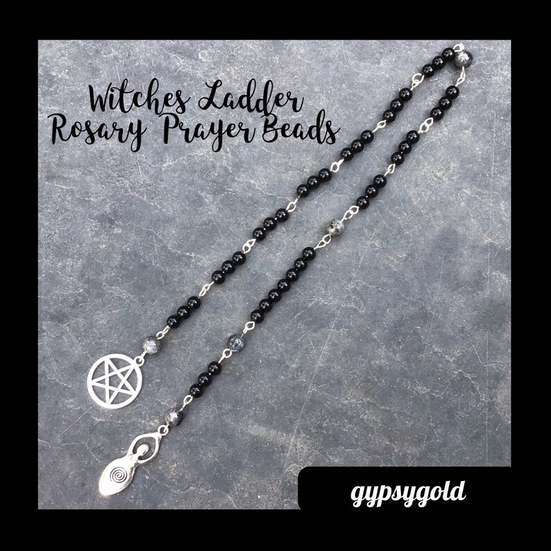 Goddess Witches Ladder / Prayer Beads - Etsy UK Goddess Witches Ladder / Prayer Beads - Etsy UK