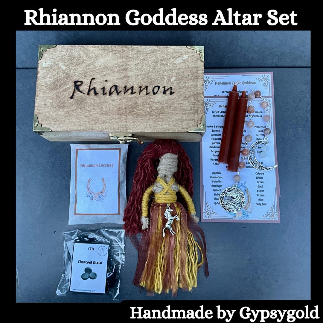 Rhiannon Goddess Altar Set - Etsy