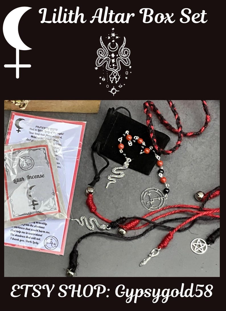Lilith Ritual Altar Set - Etsy