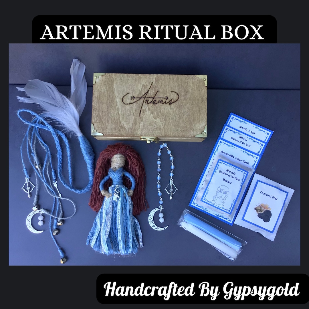 Artemis Goddess Altar Ritual Set - Etsy