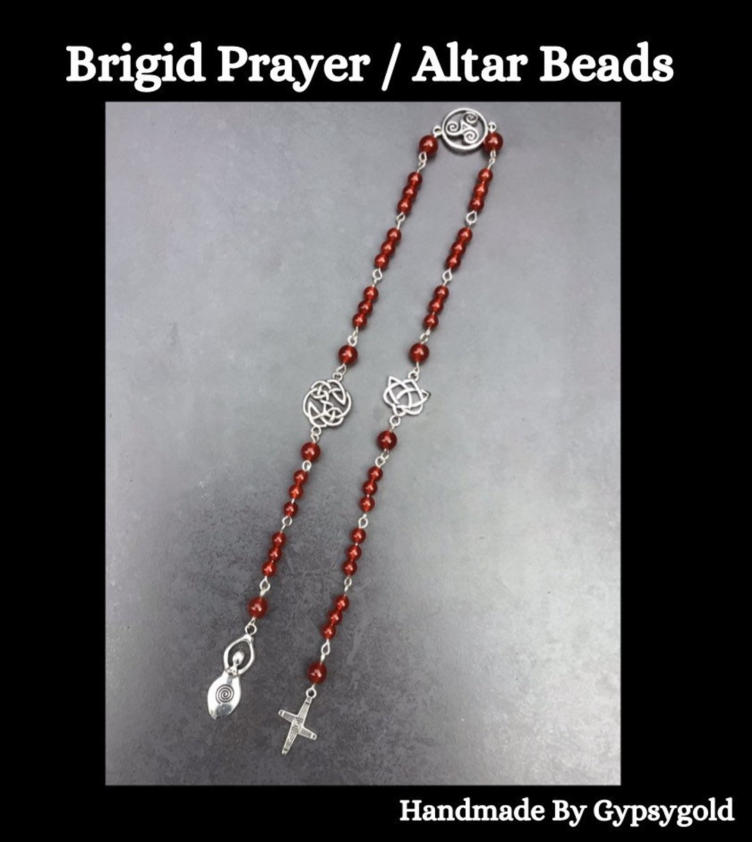Brigid Prayer / Altar Beads - Etsy