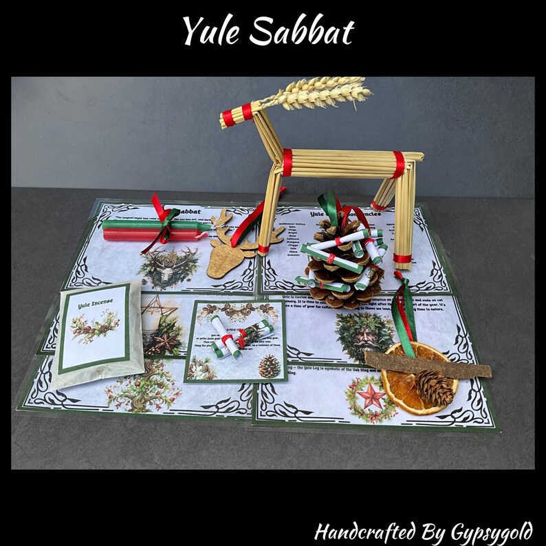 YULE Altar Set - Etsy